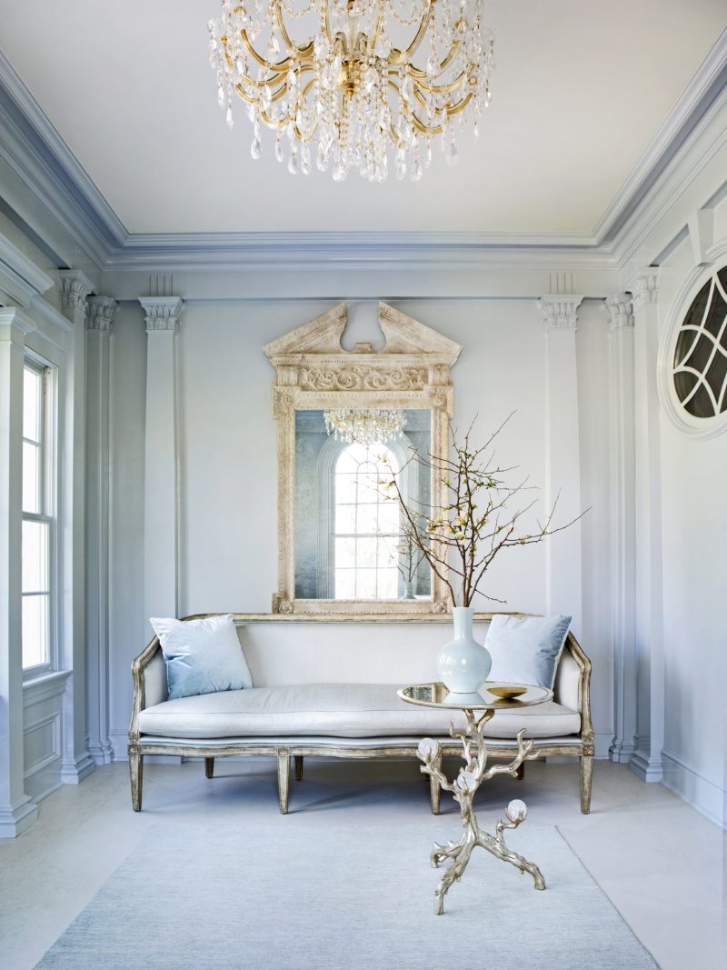 Tranquil Blue Paint Colors & Glorious Timeless Interior Design Now ...