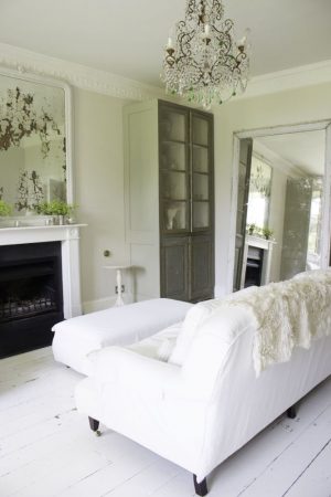 Amazing Country French Nordic White Interiors - Hello Lovely