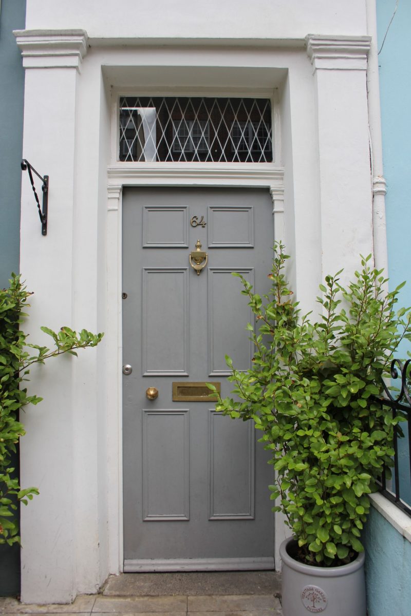 Bold Paint Color Ideas Inspired by London Front Doors Now - Hello Lovely