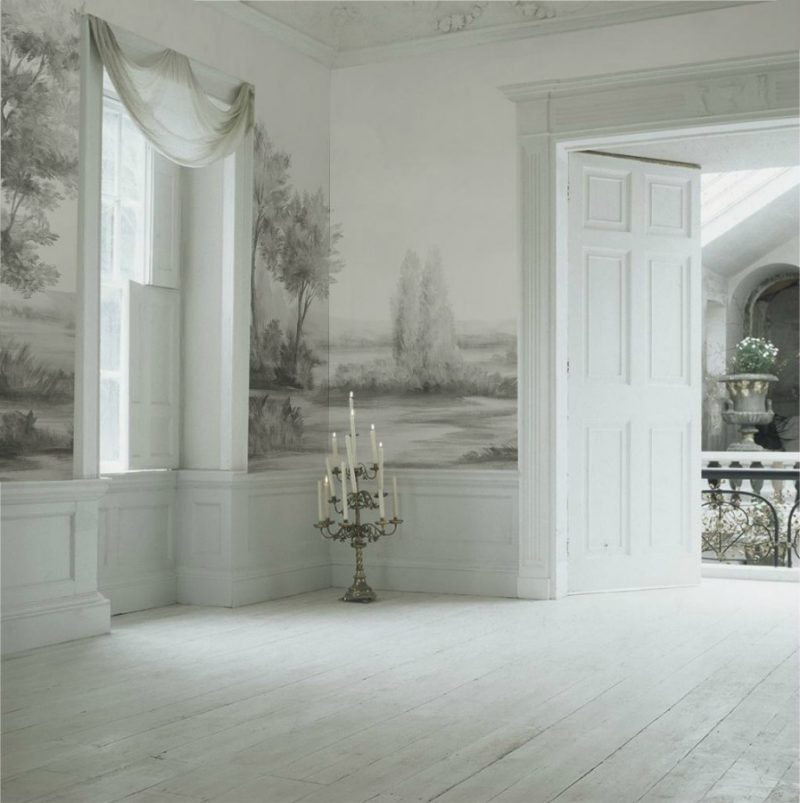 Susan Harter's Timeless & Tranquil Wallpaper Murals! - Hello Lovely