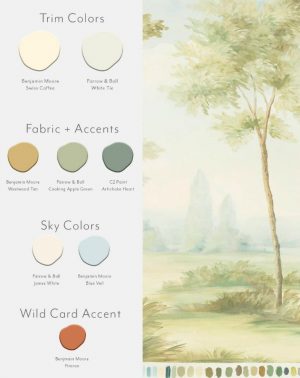 Susan Harter's Timeless & Tranquil Wallpaper Murals! - Hello Lovely