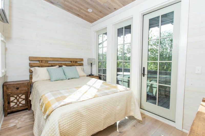 Tour a Charming Saltbox Style Tiny House! - Hello Lovely