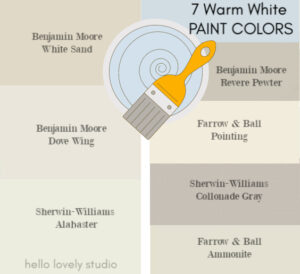 7 Gorgeous Warm White Paint Colors to Consider Now! - Hello Lovely