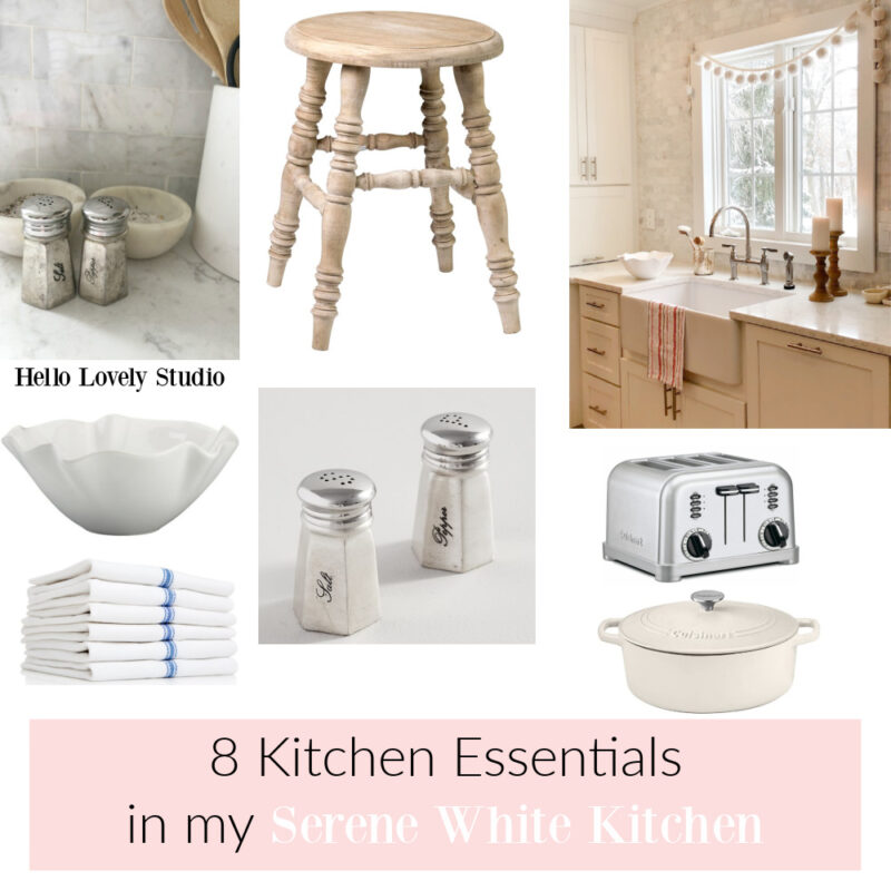 8 Kitchen Essentials in My Simple Shaker Kitchen - Hello Lovely