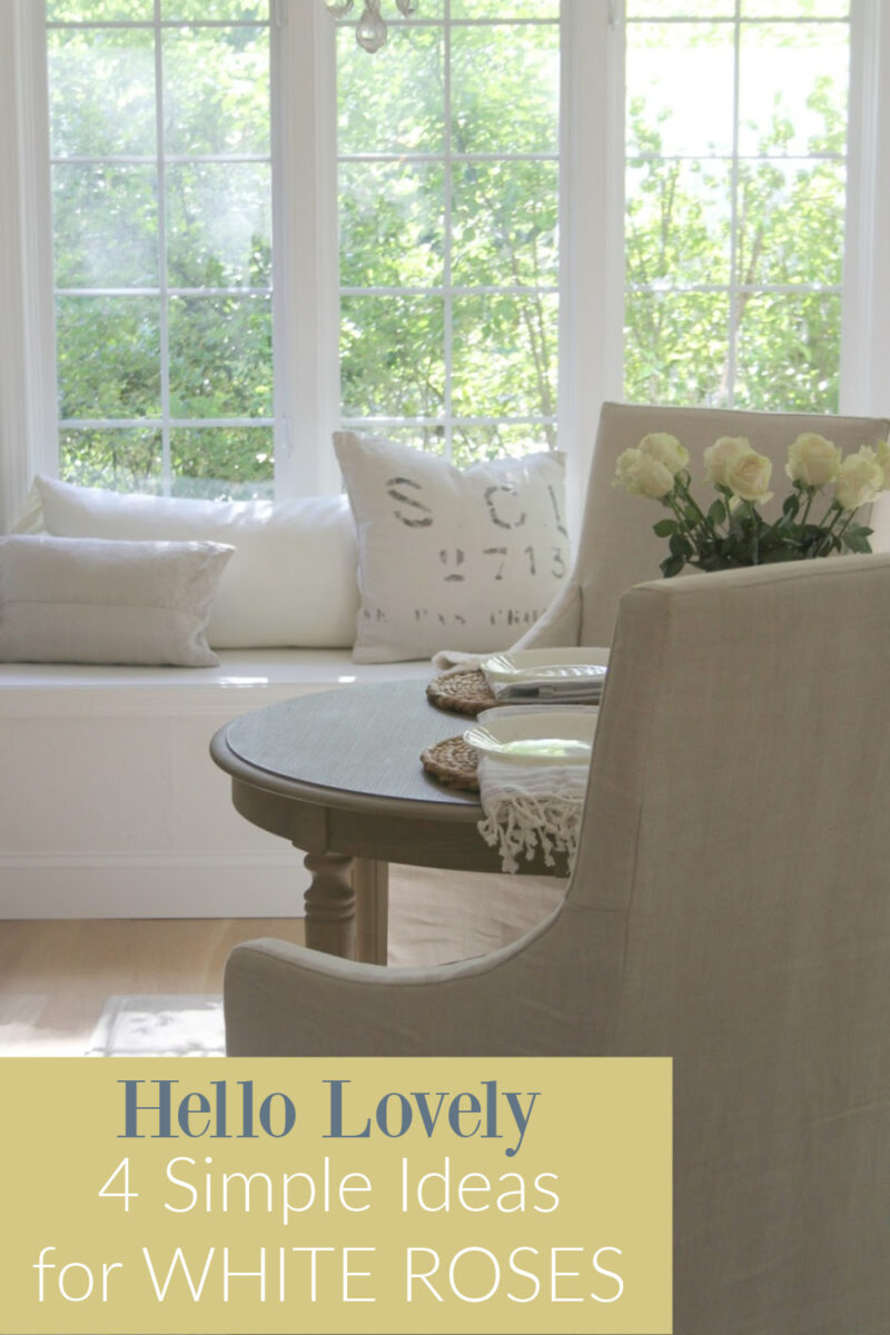 4 Simple Decorating Ideas With White Roses: How to Savor Them! - Hello ...