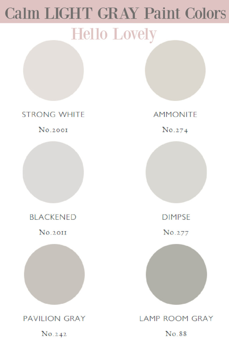 Shades of Mid-Tone & Pale Grey You'll Love! - Hello Lovely