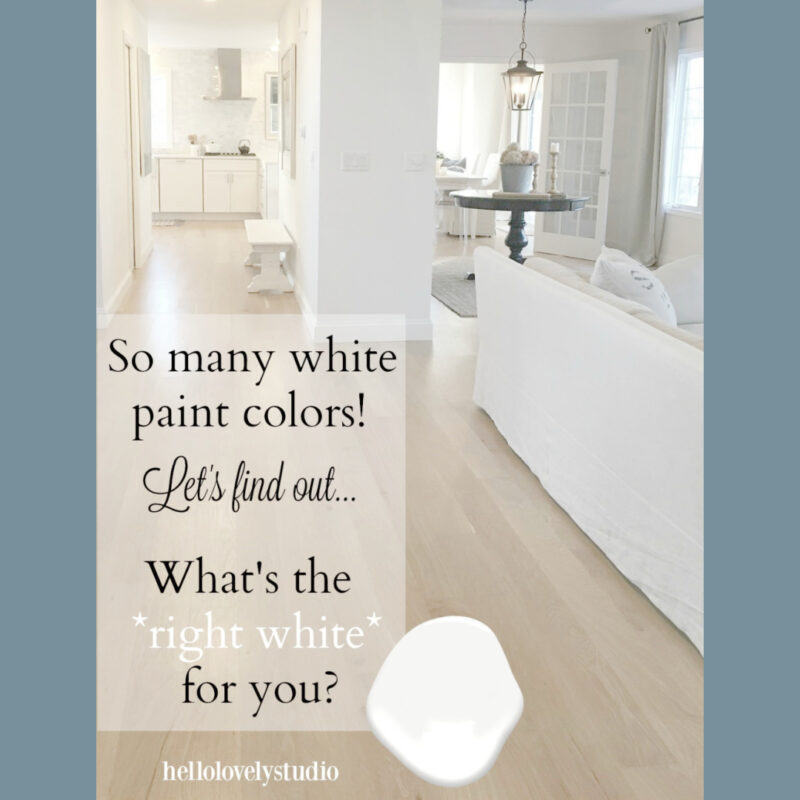 Lovely White Paint Colors You May Not Have Considered! - Hello Lovely