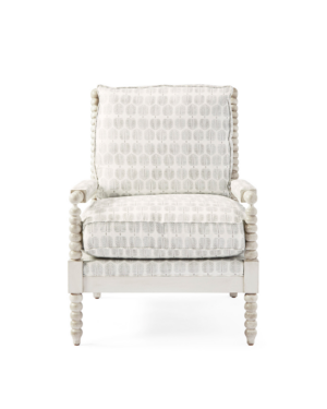 Linen Covered Chairs & How I Live With Belgian Linen - Hello Lovely