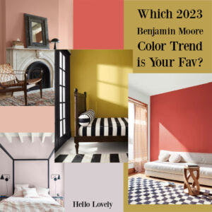 2023 Paint Color Trends from Benjamin Moore: Is Bold the New Black Now ...
