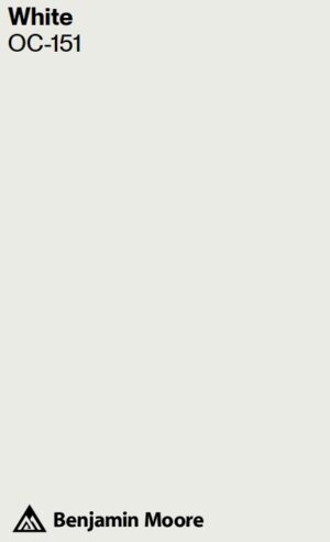 Benjamin Moore OC-151: Classic & Clean White for Walls and Trim ...