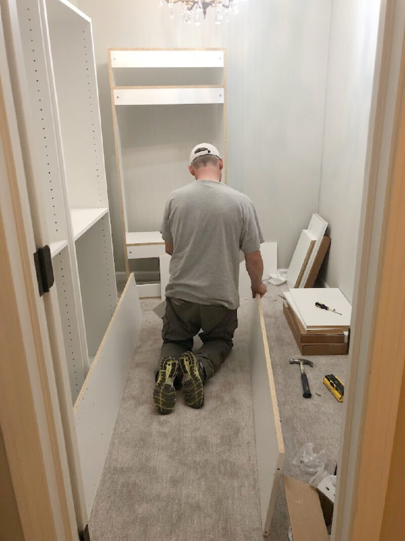 Closet DIY Makeover for Hello Lovely Bedroom! - Hello Lovely