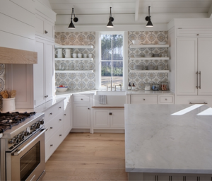 Coastal Cottage Kitchen & Entry in a Board & Batten Dream Home - Hello ...
