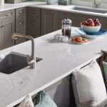 7 Viatera White Quartz Countertop Options to Love - Hello Lovely