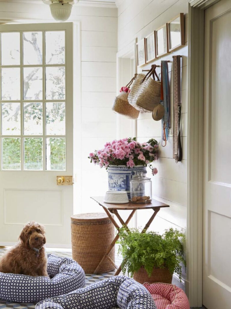 Dreamy Laundry and Mud Rooms + Paint Colors - Hello Lovely