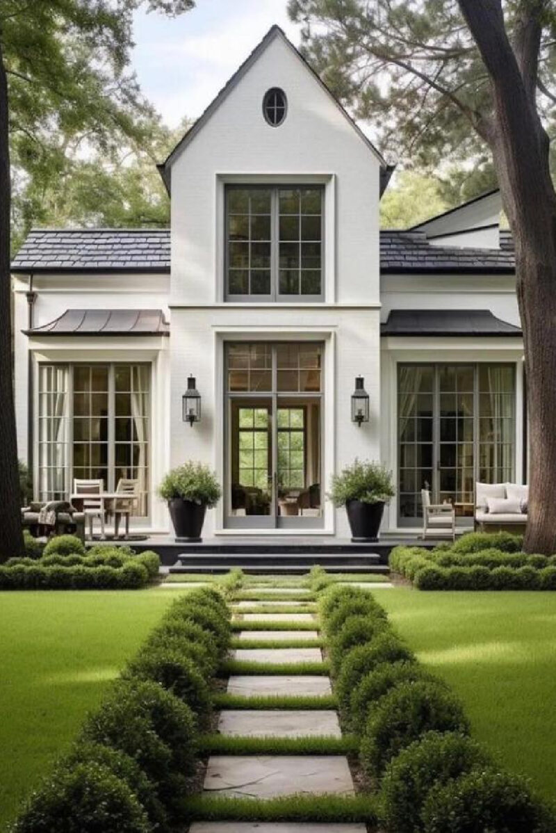 Followers are Wild About These Magnificent Exteriors (Some are AI ...