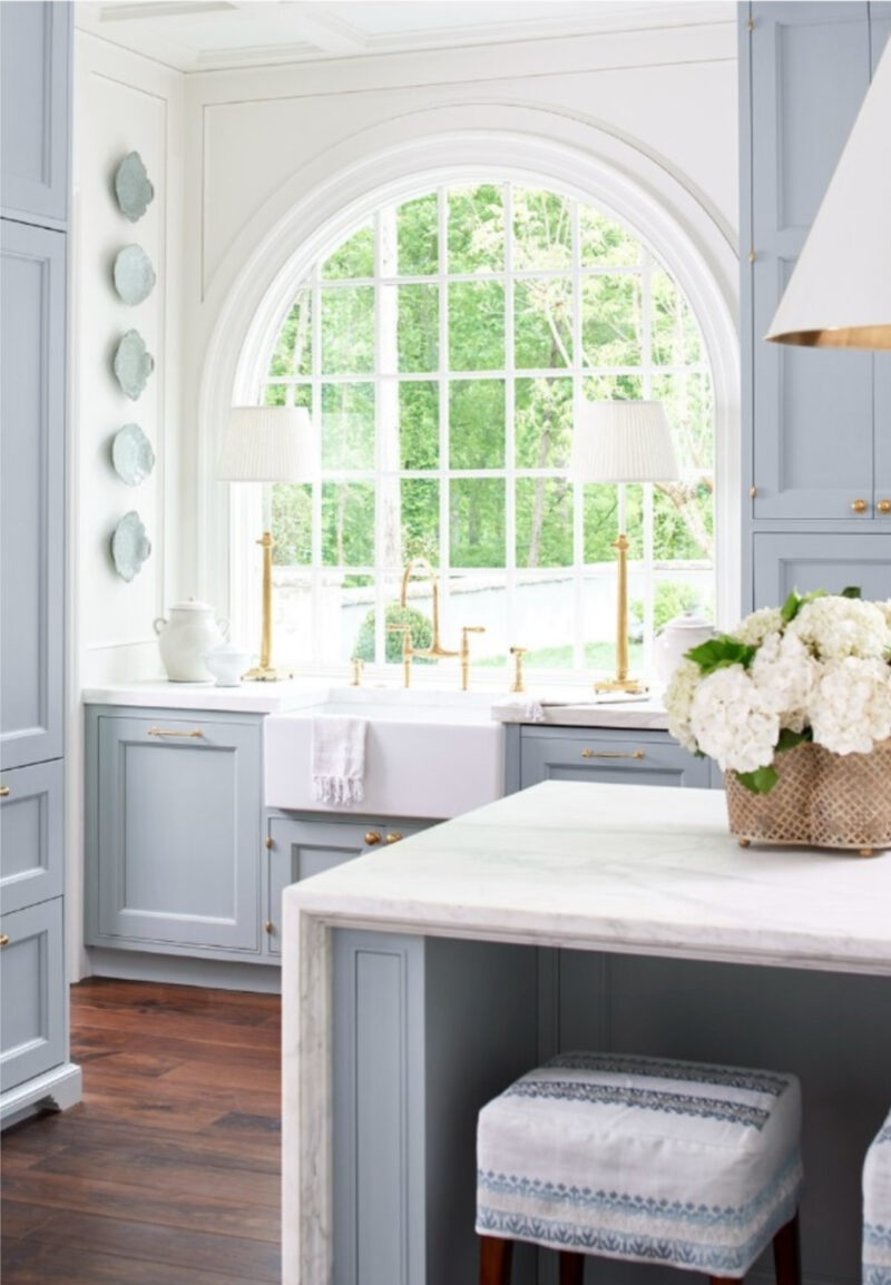 Good Kitchen Colors to Sample if You Love BLUE! - Hello Lovely
