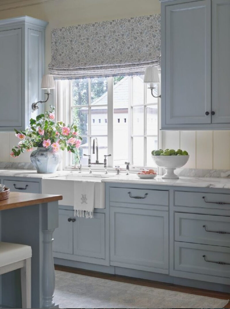 Pretty Blue Kitchen Designs (From Light to Deep!) - Hello Lovely