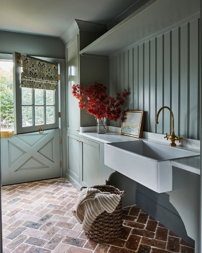 Charming Mud Room Paint Colors for Laundry & Utility Rooms - Hello Lovely