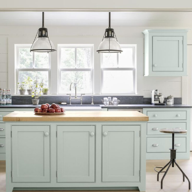 Unexpected Kitchen Paint Colors, Part 2 (With Blues and Grays) - Hello ...