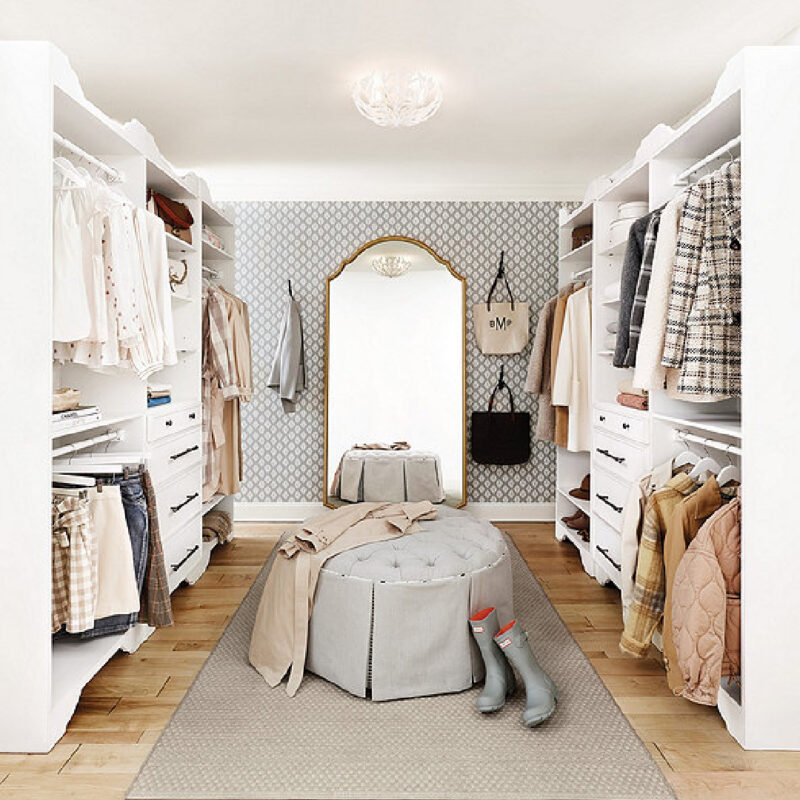 Inspo for Customized Walk-in Closets & Glimpses of Real Life Renovation ...