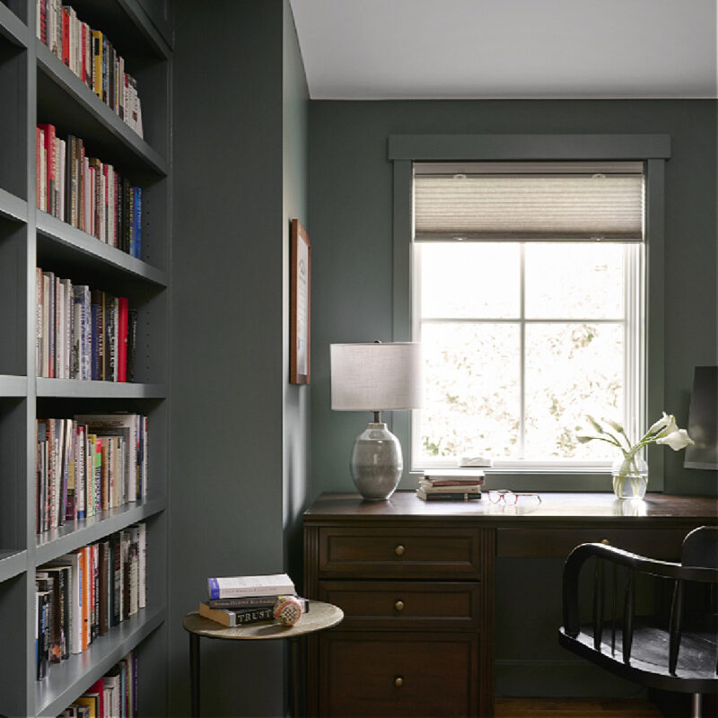 Slate Blue Paint Color Ideas Now - Hello Lovely