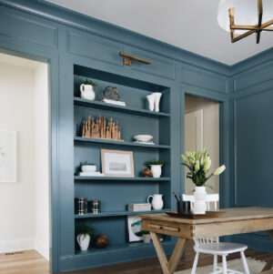 Slate Blue Paint Color Ideas Now - Hello Lovely