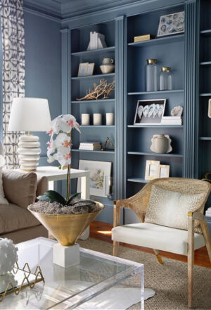 Slate Blue Paint Color Ideas Now - Hello Lovely