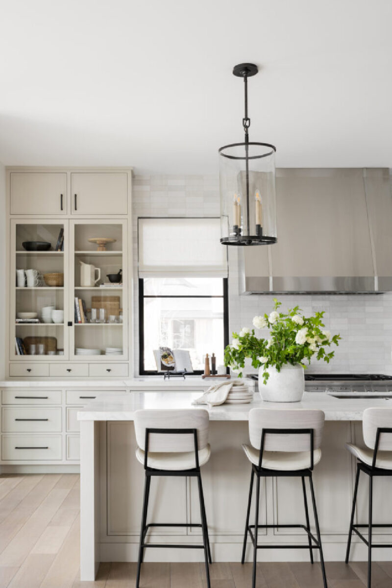 Limestone Kitchen Cabinet Colors to Sample Now - Hello Lovely